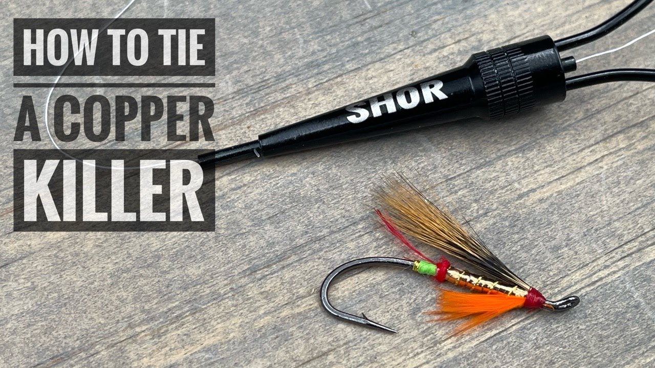 How to tie a Copper Killer Fly - YouTube