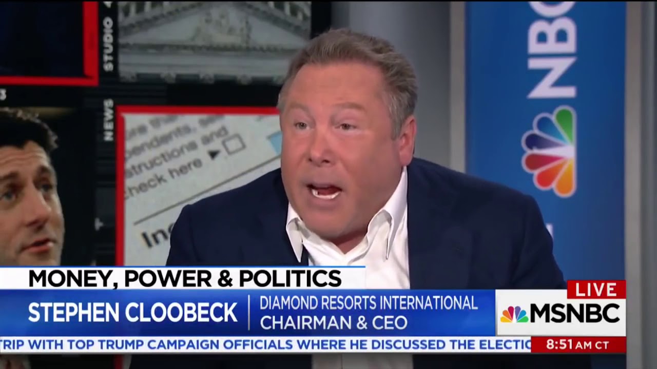 What are they thinking? Stephen Cloobeck on MSNBC. - YouTube