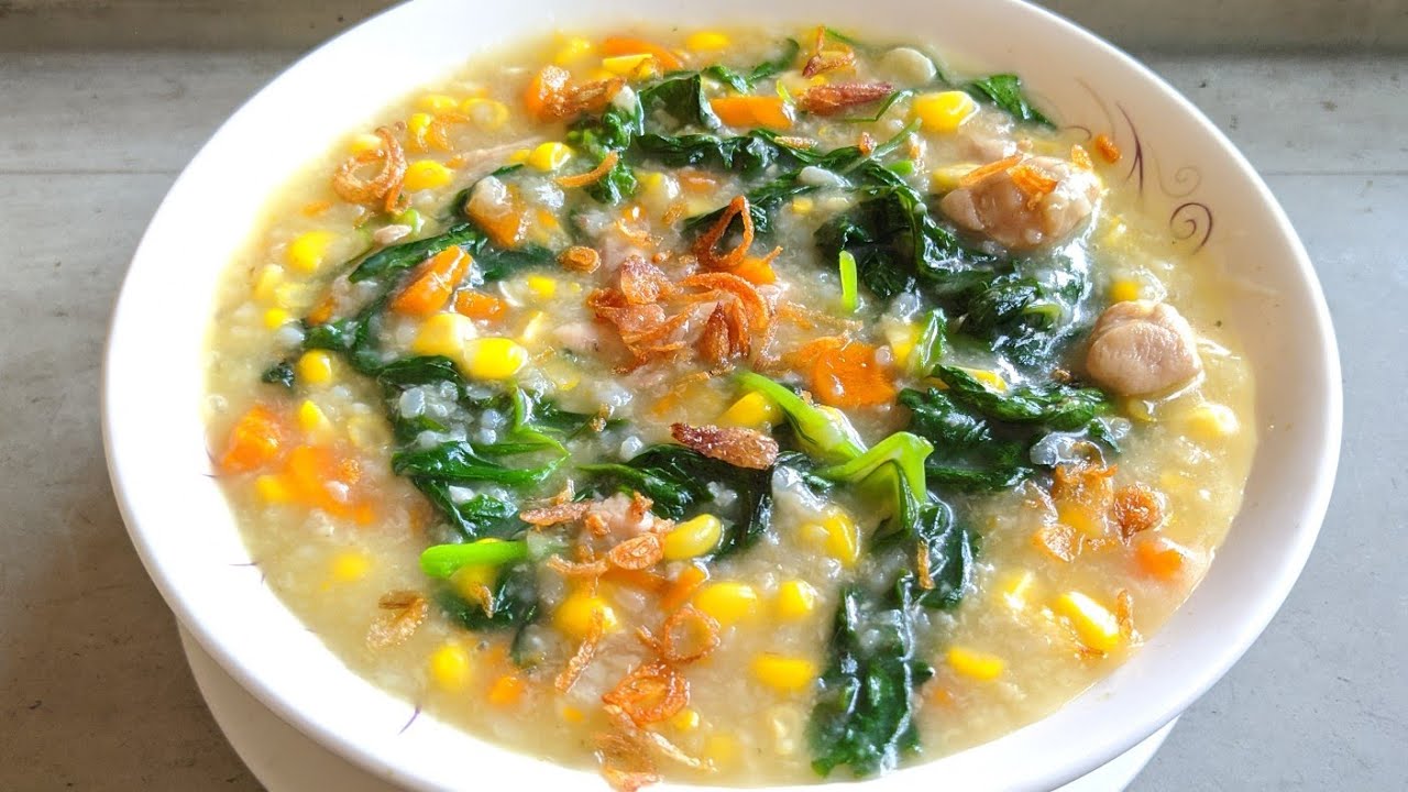 Bubur Sehat | Bubur Ayam Sayuran | Bubur Sayuran | Bubur Ayam | Menu ...