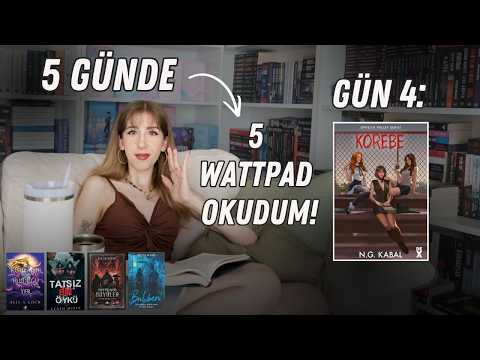 bu seri hiç de hatırladığım gibi değil? l Körebe MARATON! 5 günde 5 wattpad okudum, gün 4!
