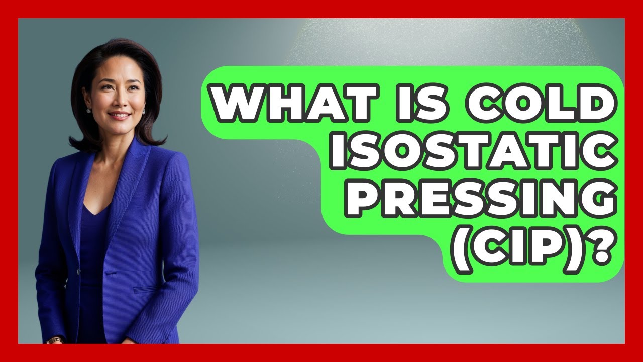 What Is Cold Isostatic Pressing (CIP)? - How It Comes Together - YouTube