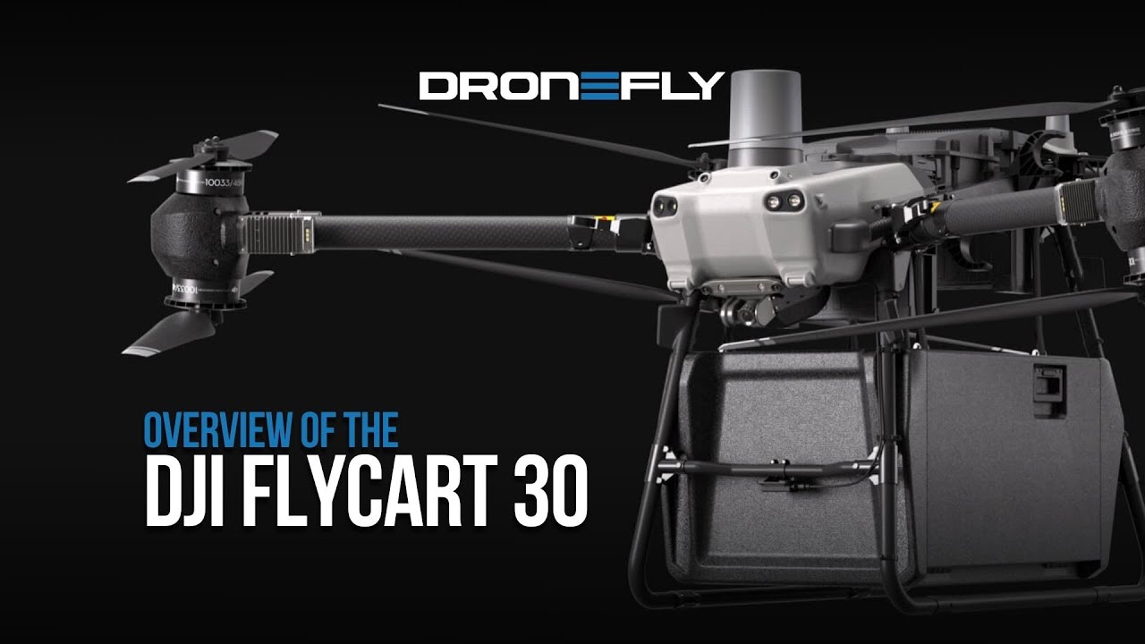 DJI FlyCart 30 - Overview | Dronefly - YouTube