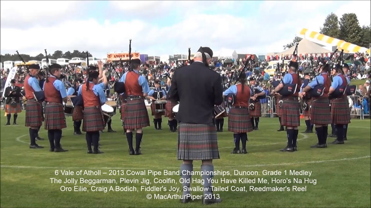 6 Vale of Atholl -- 2013 Cowal Pipe Band Championships, Dunoon Grade 1 ...