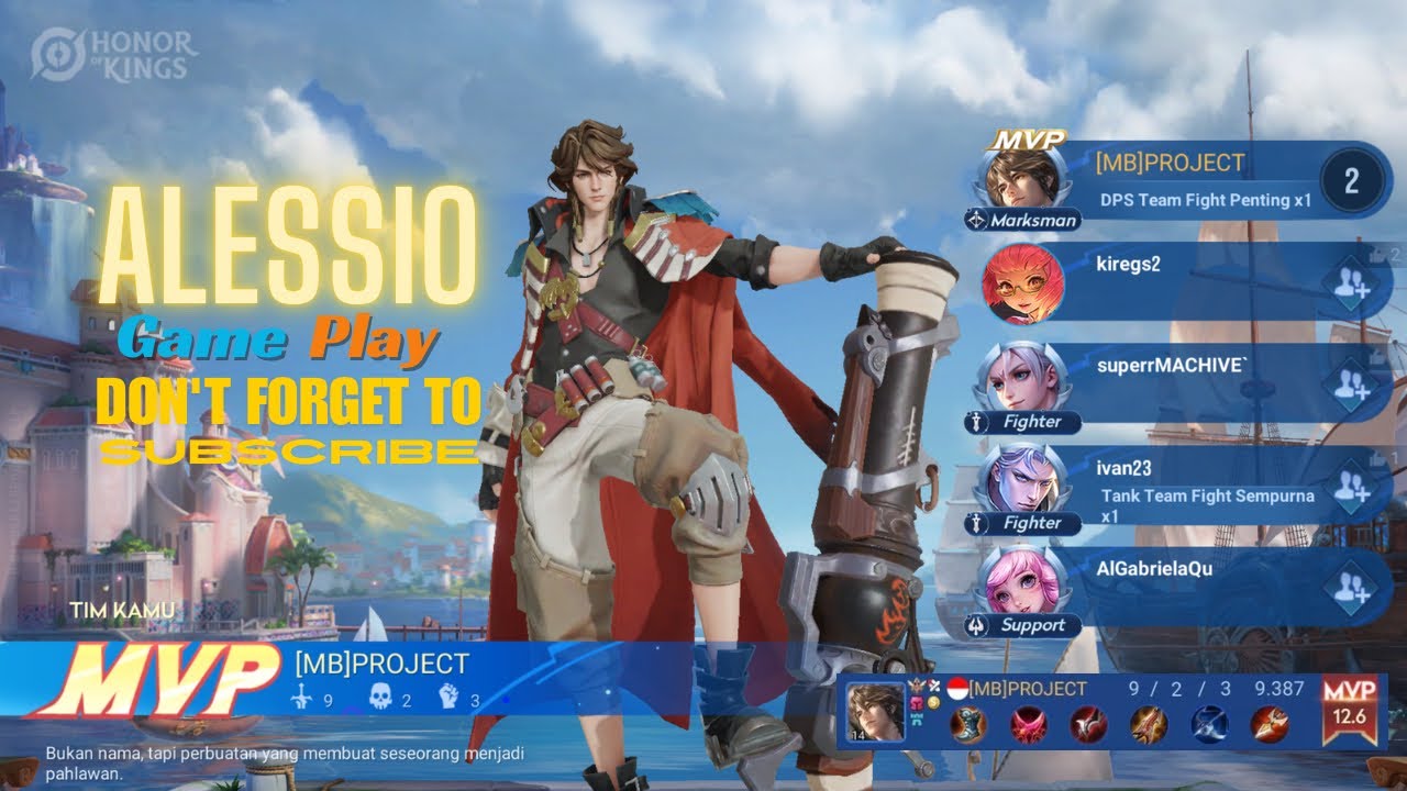 PUSH RANK WITH ALESSIO | HOK #honorofkings - YouTube