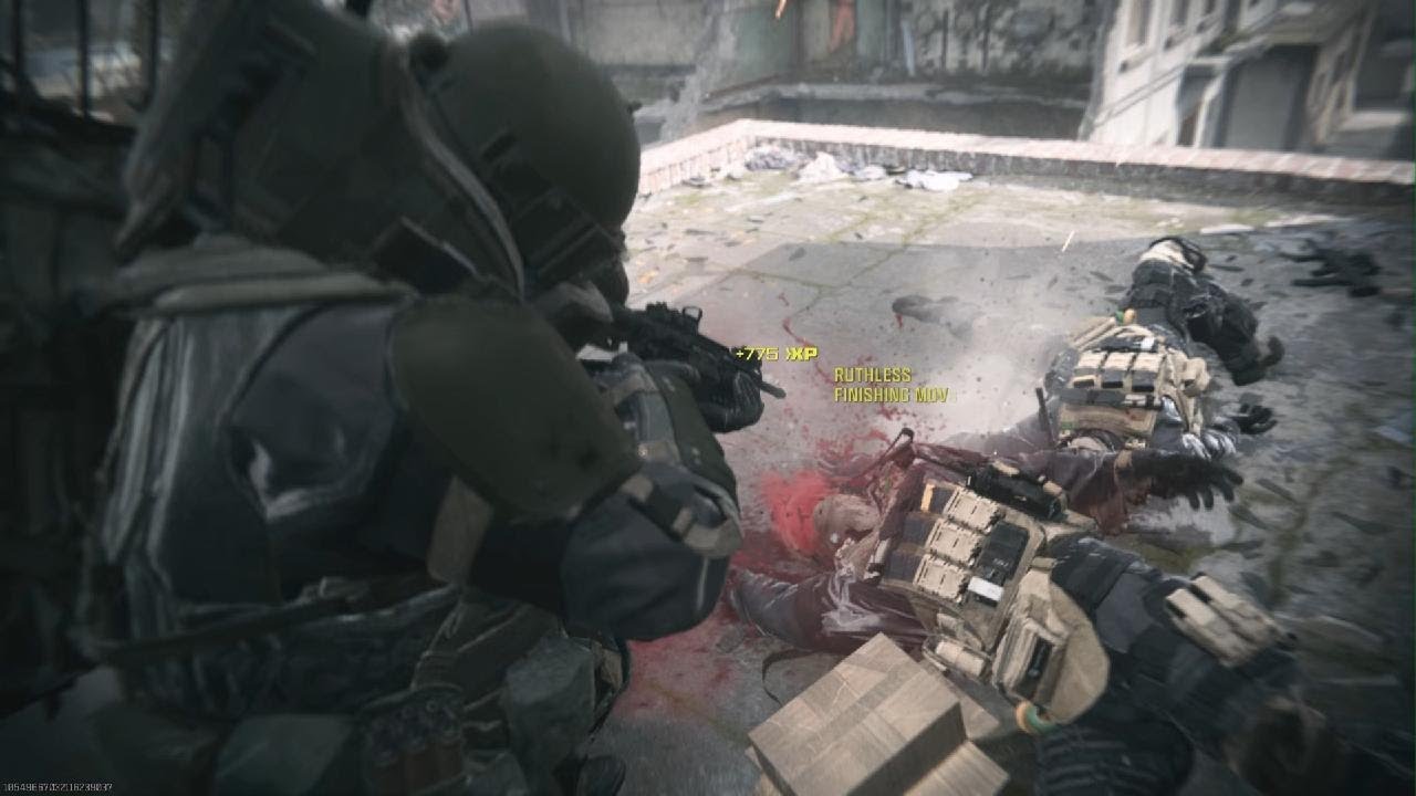 Call of Duty Juggernaut finishing move - YouTube