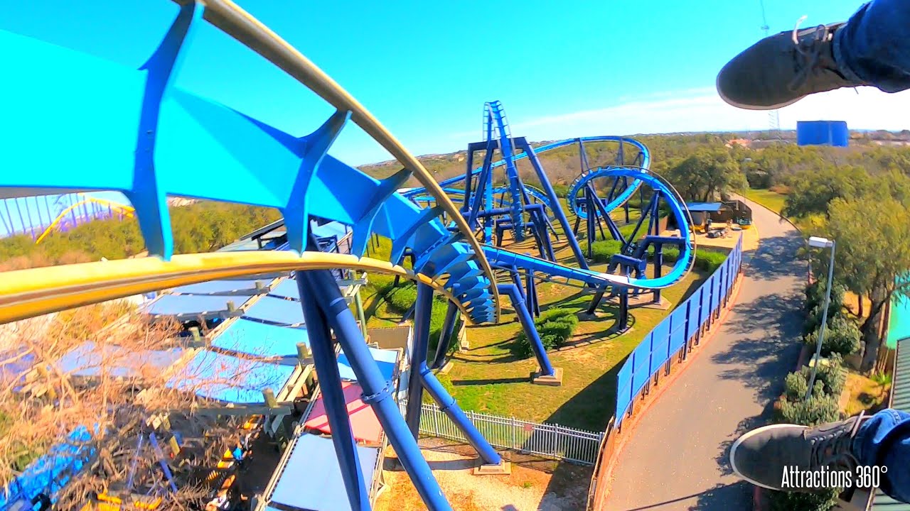 The Great White Inverted Coaster - Max Lens Mod - GoPro Hero9 ...