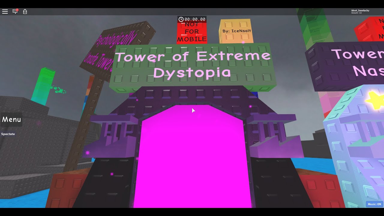 Roblox - JToH - Tower Of Extreme Dystopia - YouTube