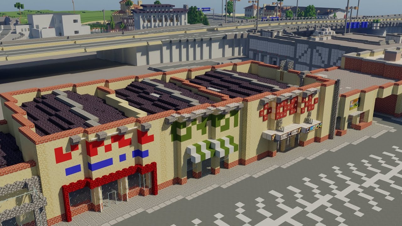 The largest minecraft city project has begun ! - YouTube