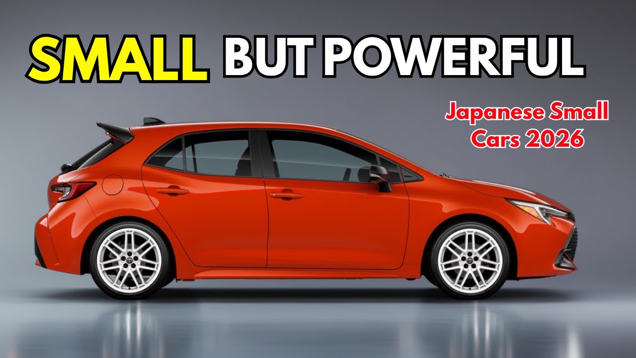 Best Japanese Small Cars 2026 - YouTube