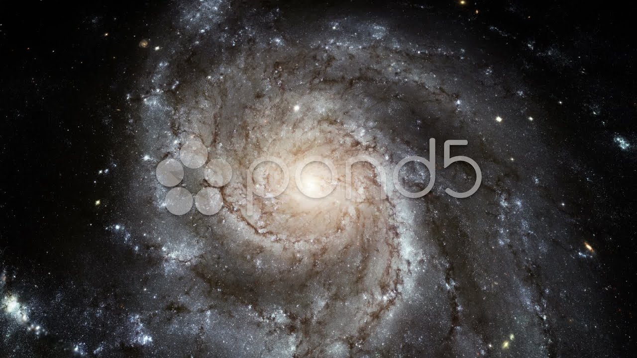 Rotating galaxy. Stock Footage - YouTube