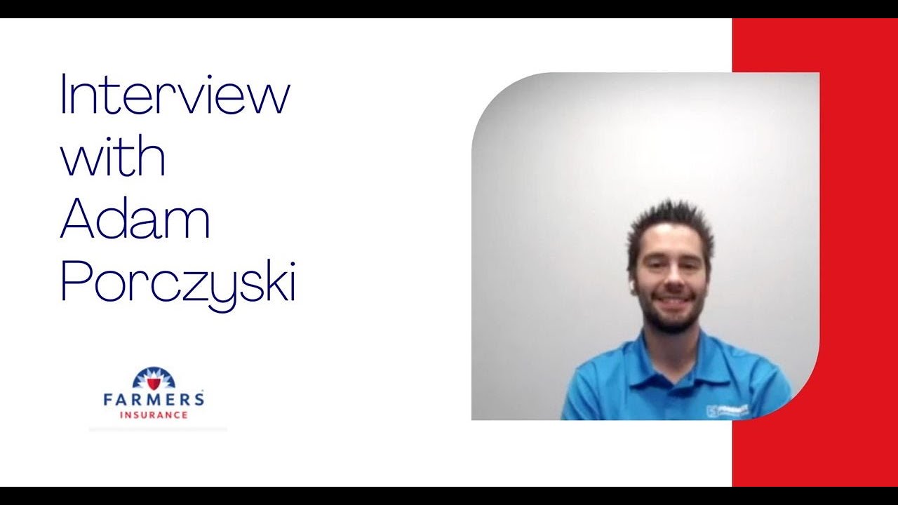 Interview with Adam Porczynski of Farmers Insurance - YouTube