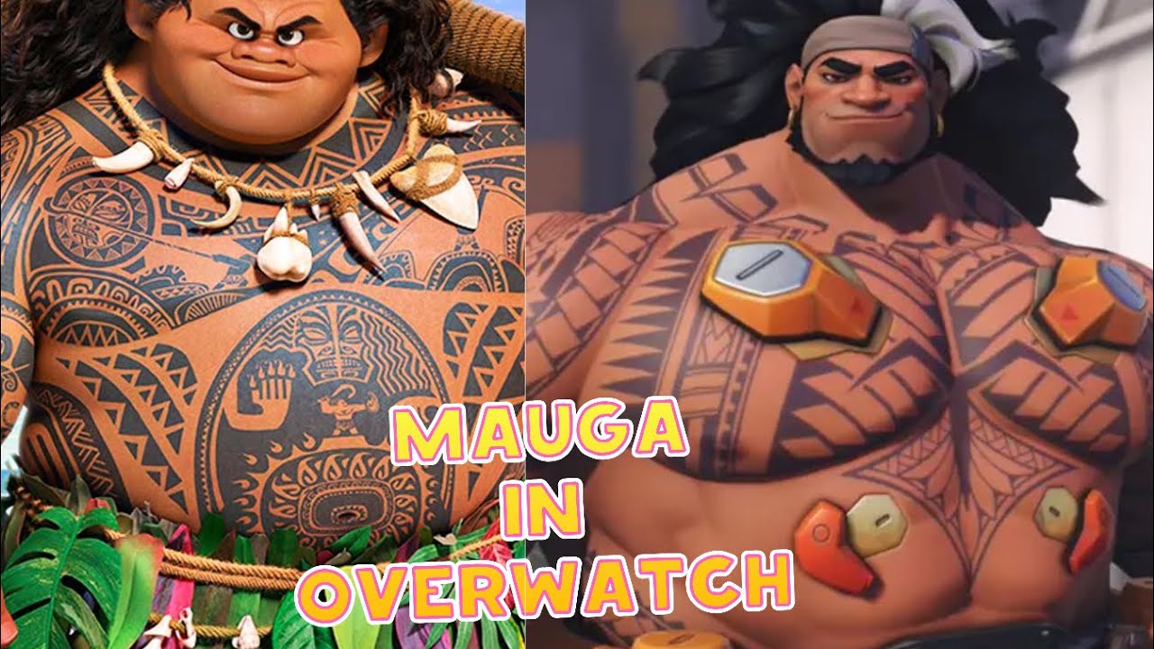 FIRST TIME Playing Disney maui in Overwatch apparently - YouTube