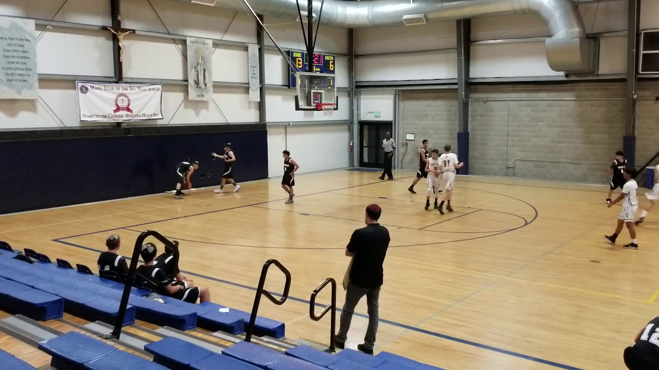 Mary Star of the Sea HS JV Boys Basketball Team vs YULA HS 11.15.18 (1/ ...