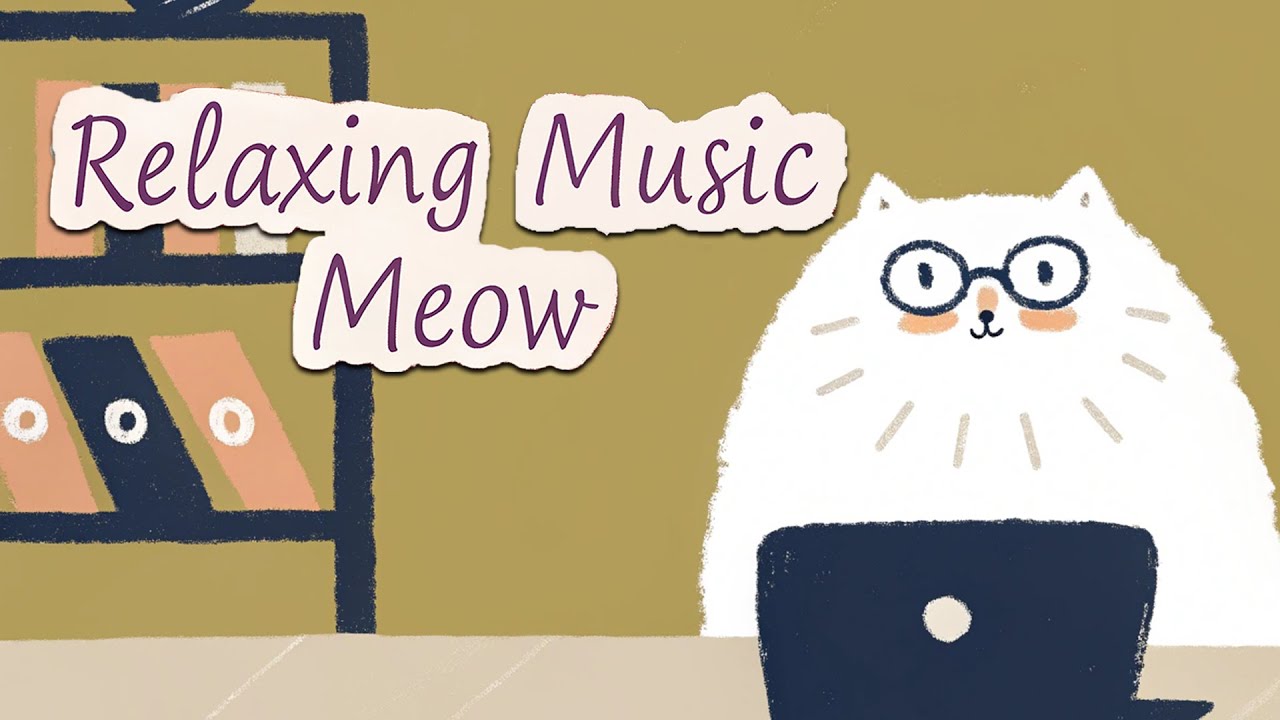 🐾 Meow Meow Lofi 😺 | Chill Beats for Work & Study ☕ #chillhop / # ...