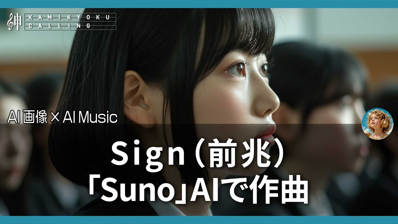 Sign（前兆） 「Suno」AIで作曲 / それぞれの人生 受験生へのエール曲 - YouTube