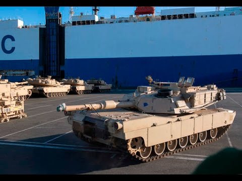 U S Tanks Now Entering Germany As Obama Deploys Forces Against Russia ...