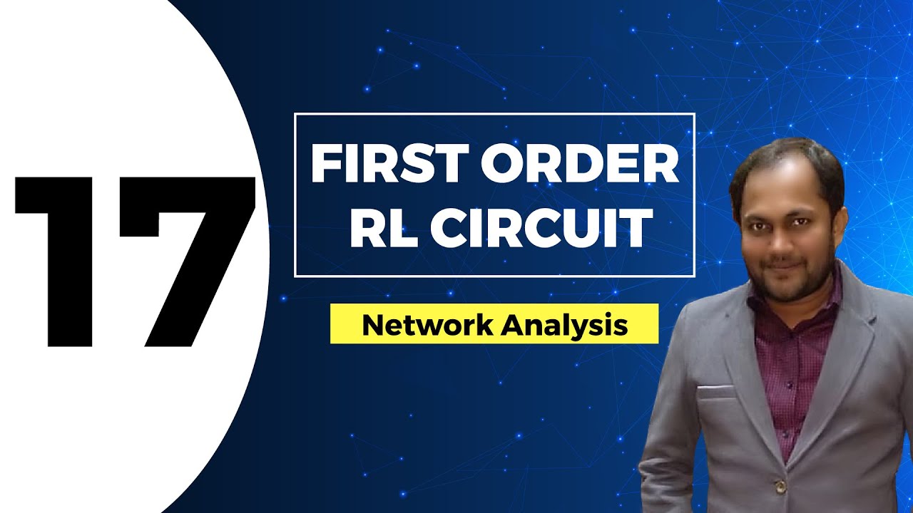 First Order RL Circuit | Lecture 17 | Network Analysis, GATE (EE, ECE ...
