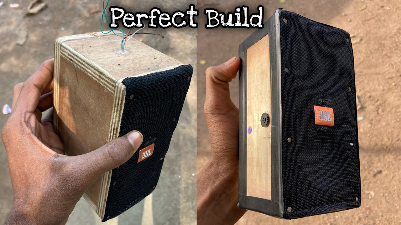 🔥Perfect Build Bluetooth speaker / Diy Bluetooth Speaker at Home - YouTube