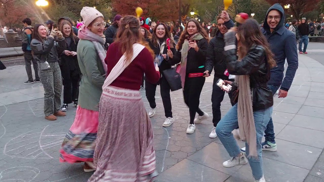 Hadai Prana Prabhu Chants Hare Krishna at Washington Square Park and ...