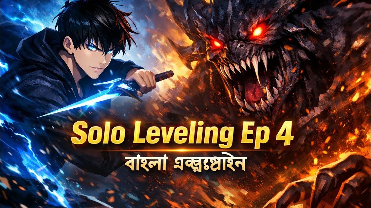 Solo Leveling Ep 4 | বাংলা এক্সপ্লেইন | Episode 4 Full Explanation ...