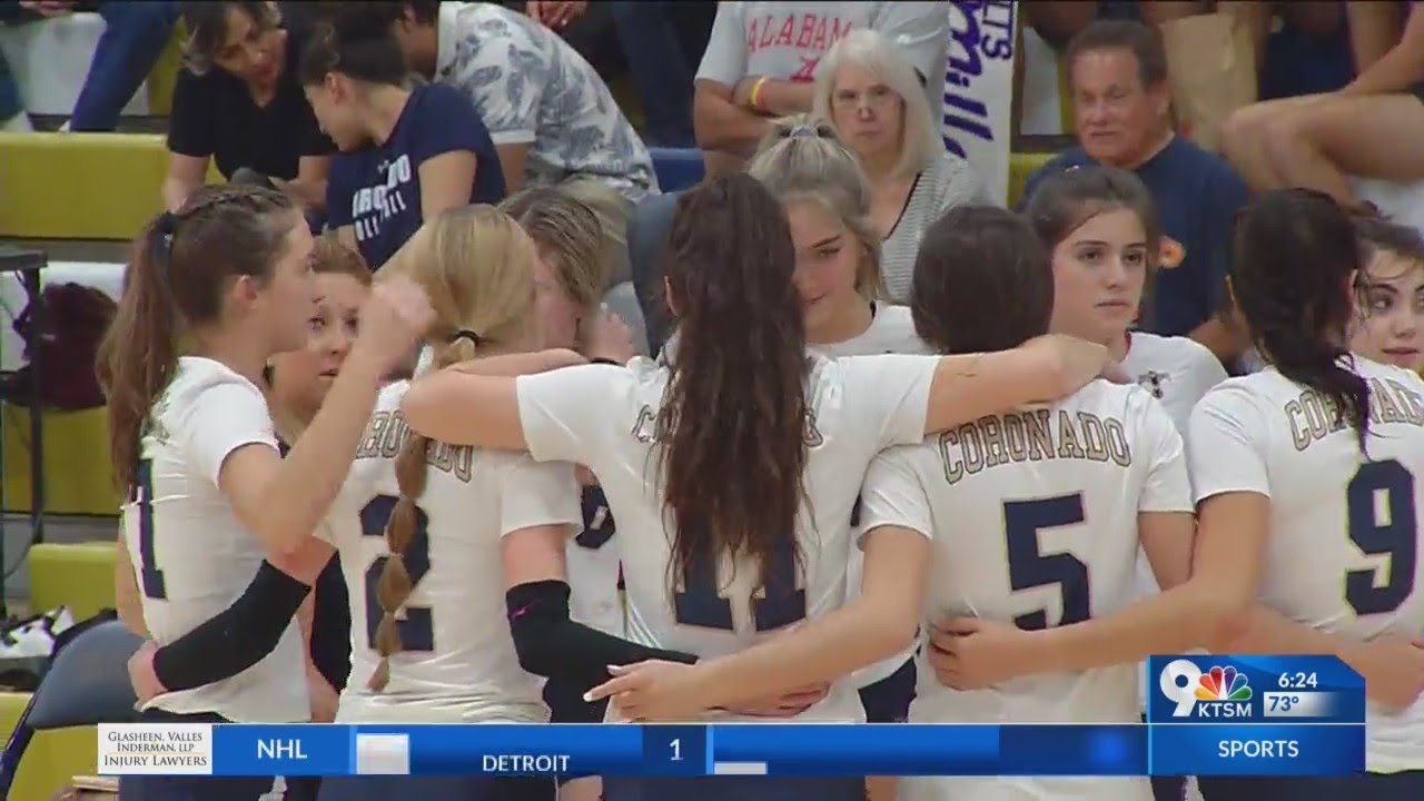 Monday high school volleyball playoff highlights - YouTube