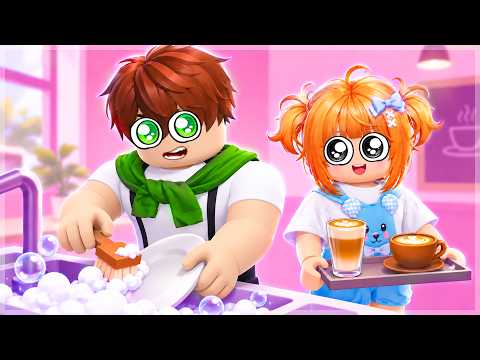 GREEN'İ ZORLA KAFEMDE ÇALIŞTIRDIM - ROBLOX