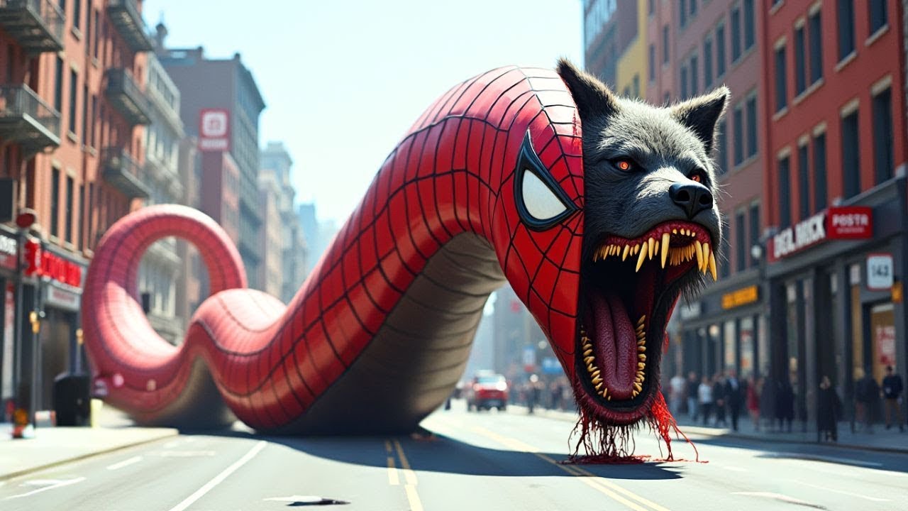 SPIDER-MAN Takes On WOLF SPIDER In Epic Battle | Story Of ...