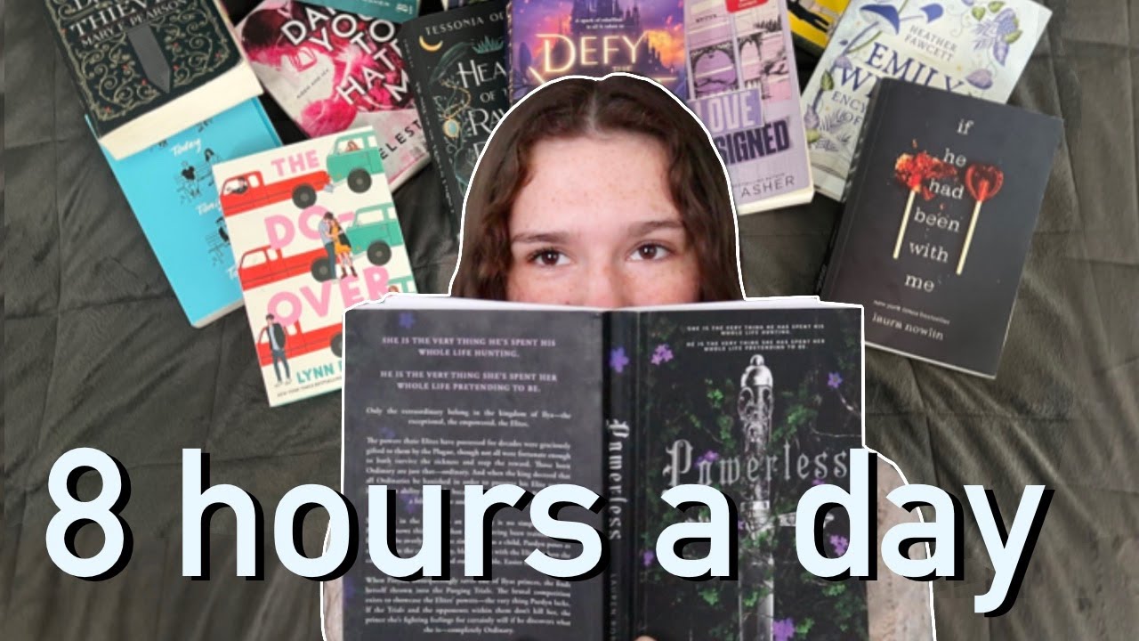 I Read 8 Hours a Day for a Week... again - YouTube