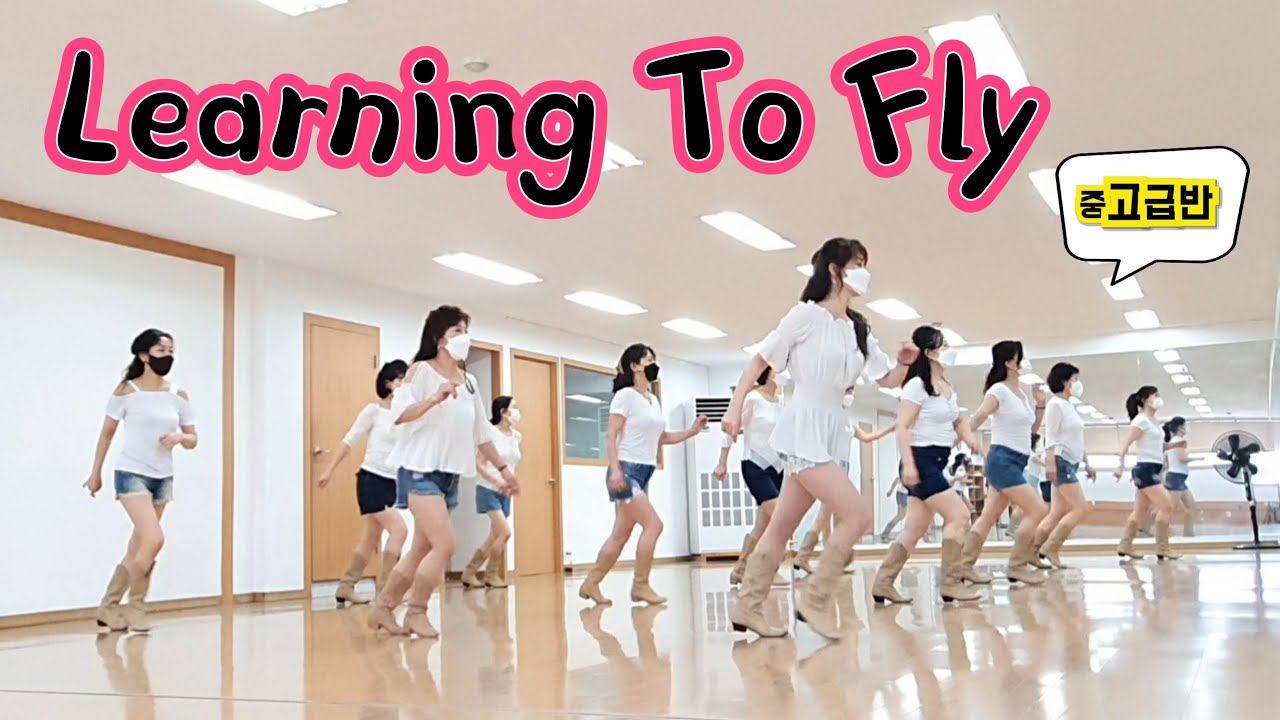 Learning To Fly - Line Dance | Intermediate Level | Rob Fowler (ES ...