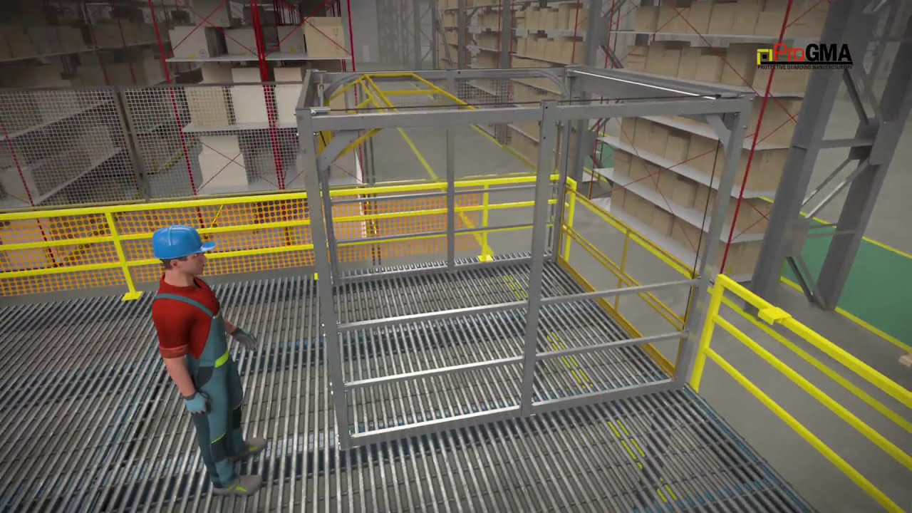 Proper Safeguarding for Elevated Work Platforms - YouTube