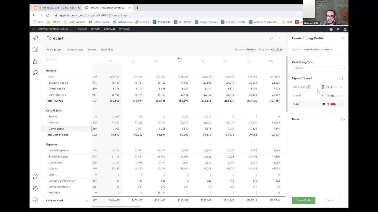 Getting Started With Fathom Cash Flow Forecasts - YouTube
