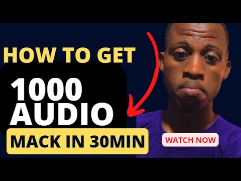 HOW TO GET 3000 AUDIOMACK STREAMING IN 24HOURS | GET AUNDIO MACK 1000 ...
