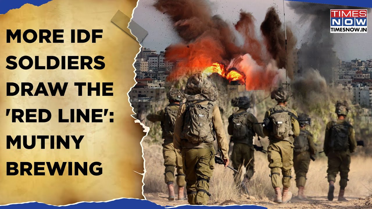 More IDF Soldiers Draw 'Red Line': 130 Refuse To Fight, Call Out Israel ...