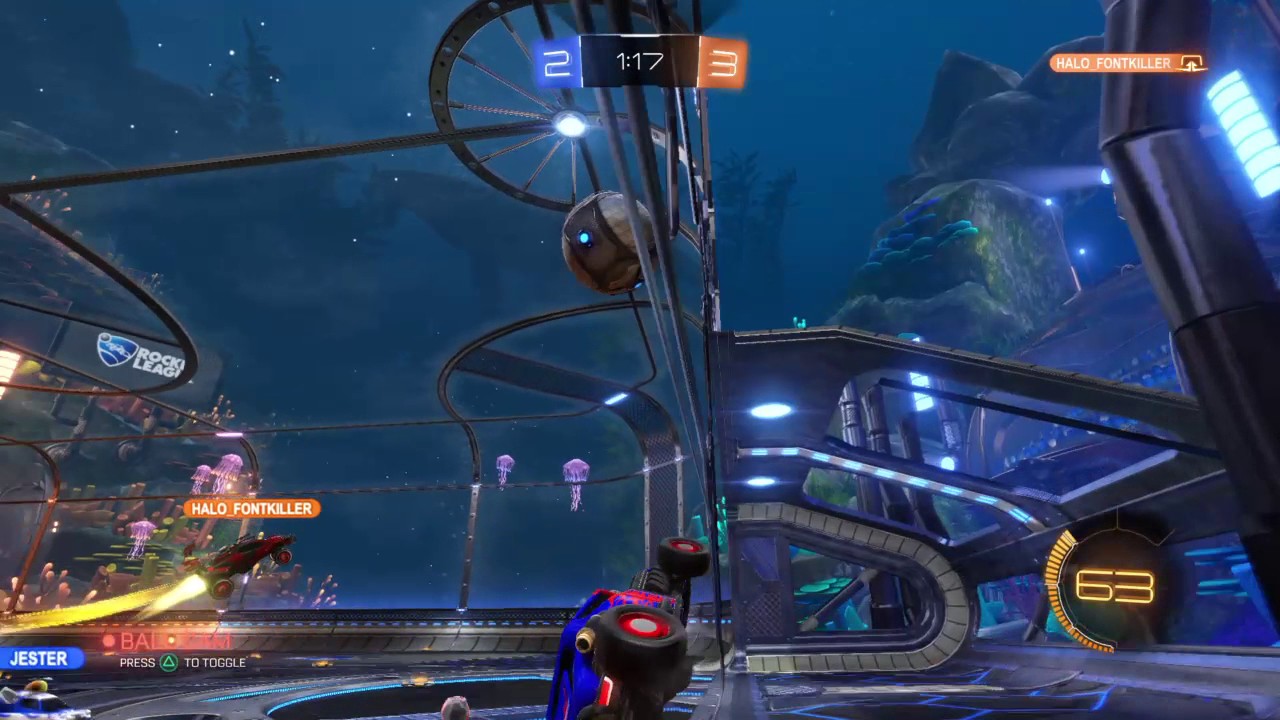 Rocket League® Ultimate Comeback w/AI bot - YouTube