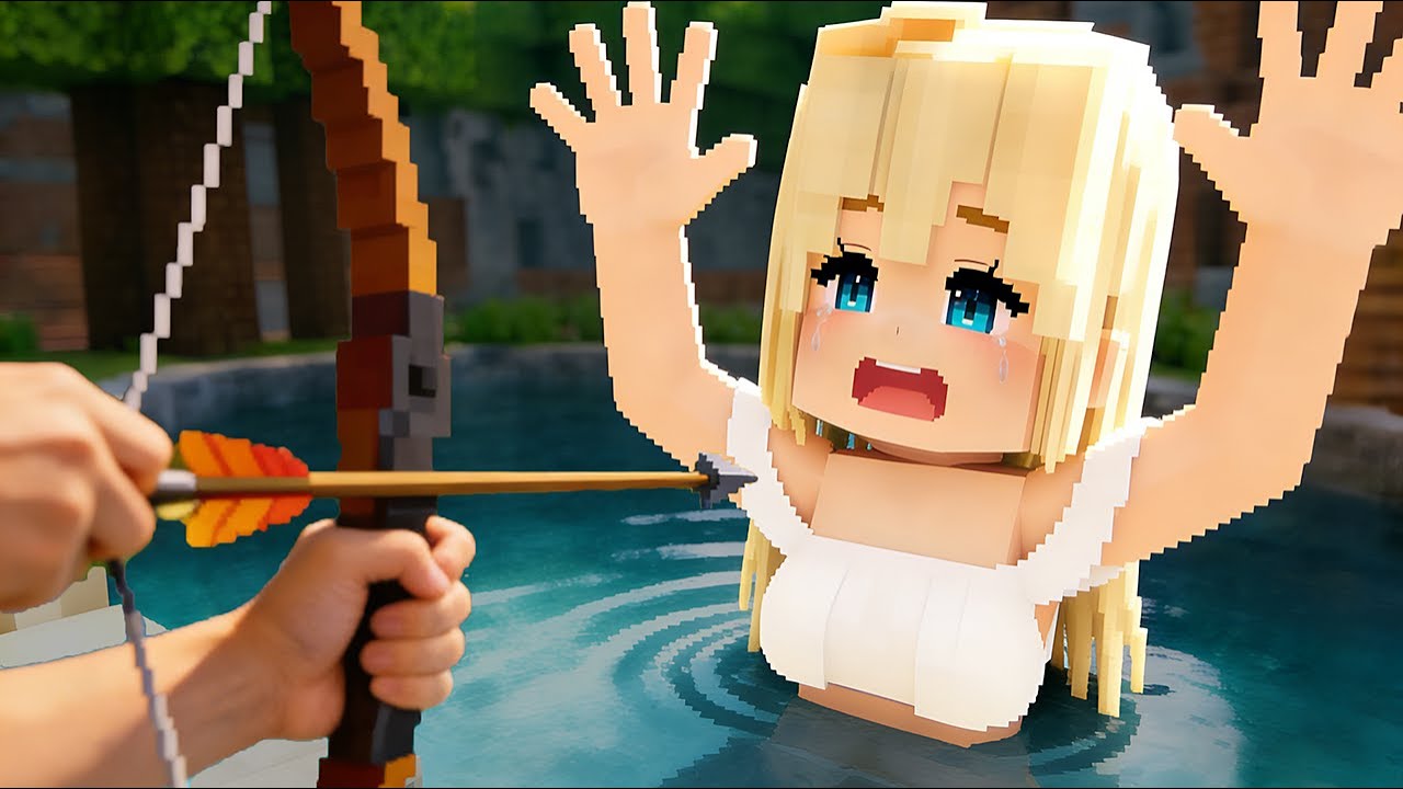 GIRL SKELETON! REAL LIFE IN MINECRAFT! REALISTIC - YouTube