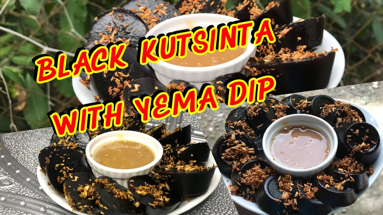 Black Kutsinta with Yema Dip (Dulce De Letche & Budbod) - YouTube