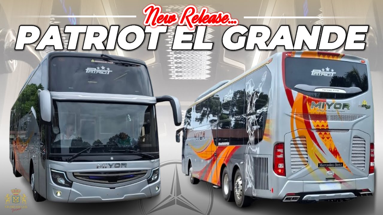 TERMEWAH‼️3 Layanan Class Dalam Satu Bus | MIYOR Tronton Mercy O500 RSD ...