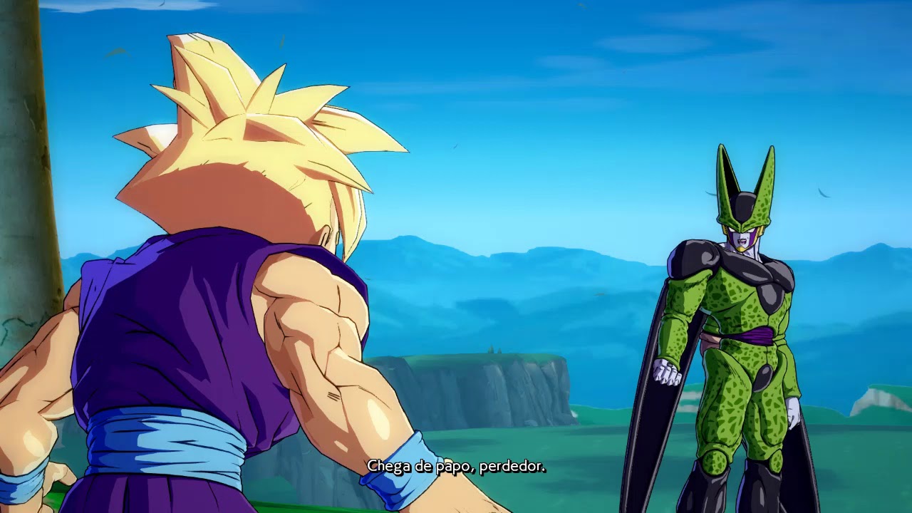 Intro Gohan SSJ2 vs Perfect Cell DB FighterZ - YouTube