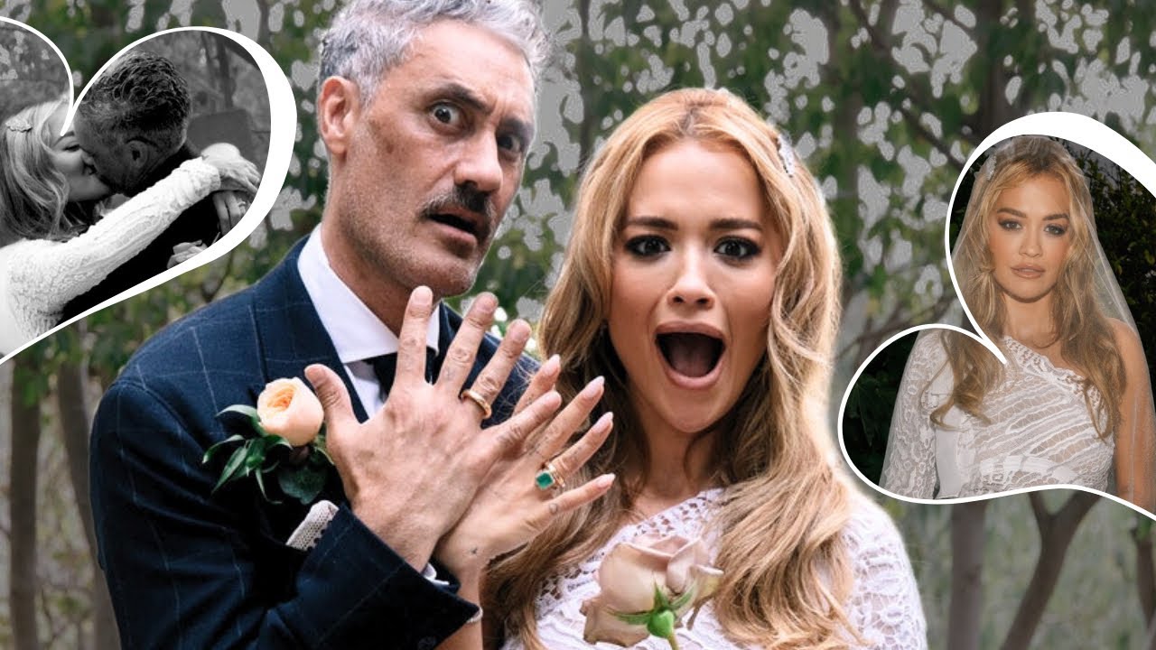 Rita Ora & Taika Waititi's Intimate LA Home Wedding - YouTube