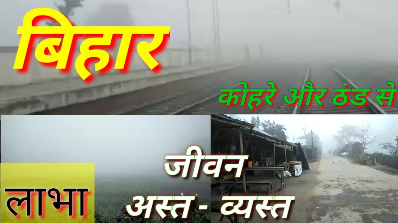 बिहार में कोहरे और ठंड कि मार || लाभा 2019 ( Katihar ) || Katihar Labha ...