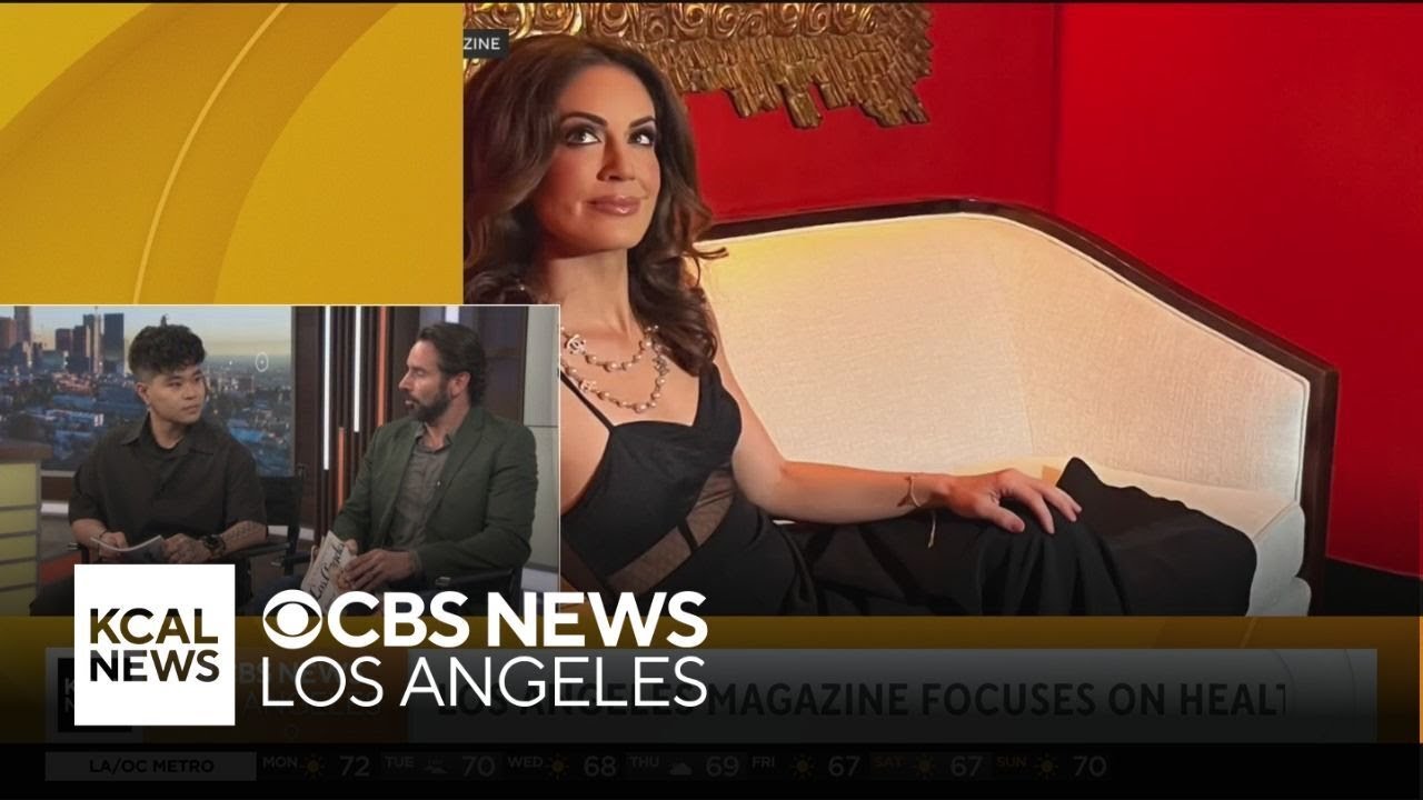 LA magazine health issue includes an interview with CBS Los Angeles ...