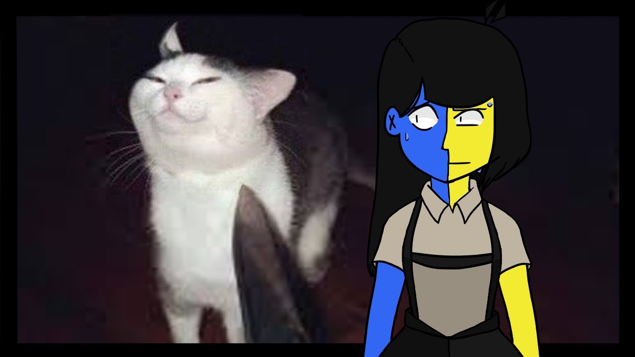 ENA battles giant sad cat and suffers [FNF] - YouTube
