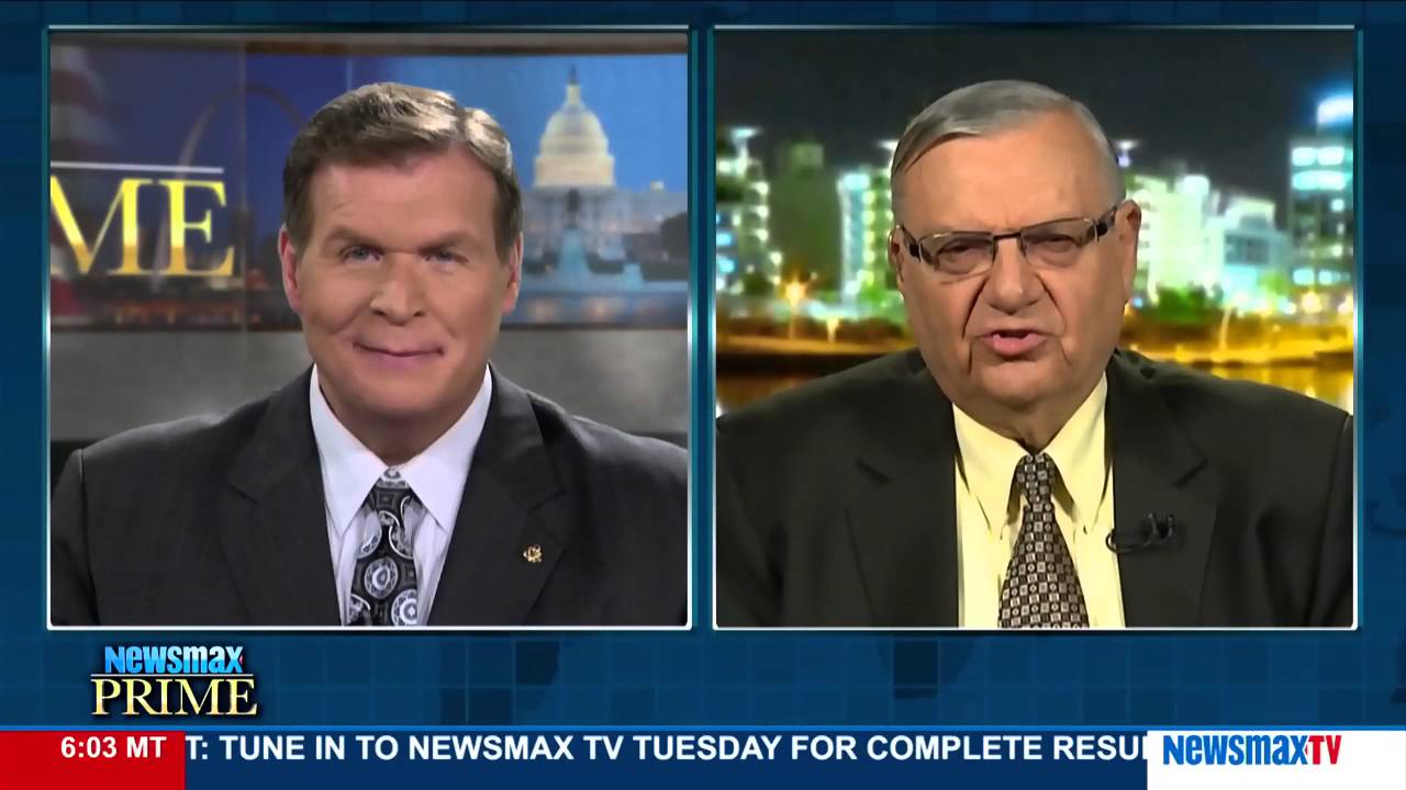 Newsmax Prime | Sheriff Joe Arpaio on the border, the Trump campaign ...