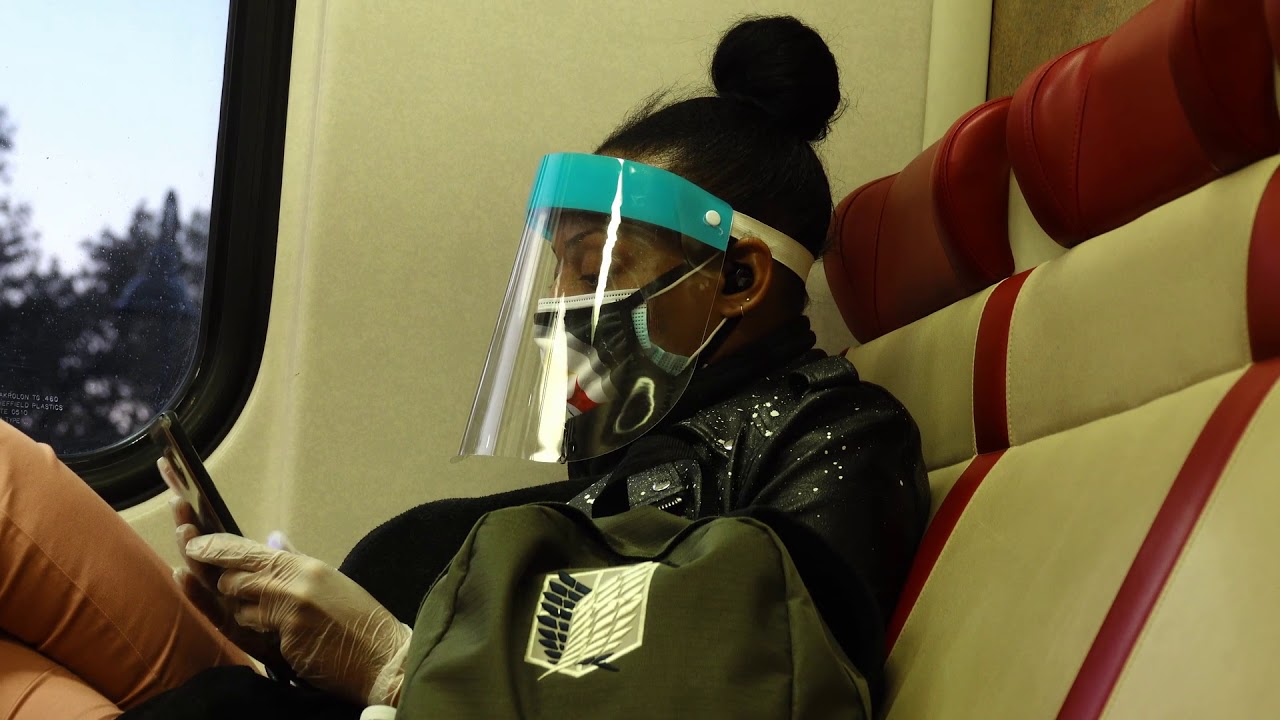 Train Station Face Shields November 3, 2020 - YouTube