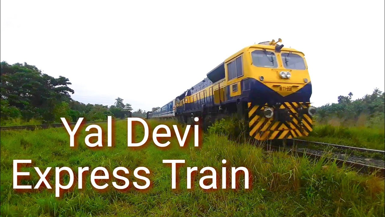 Yal Devi Express Train with Class M11 - 958 Locomotive - YouTube