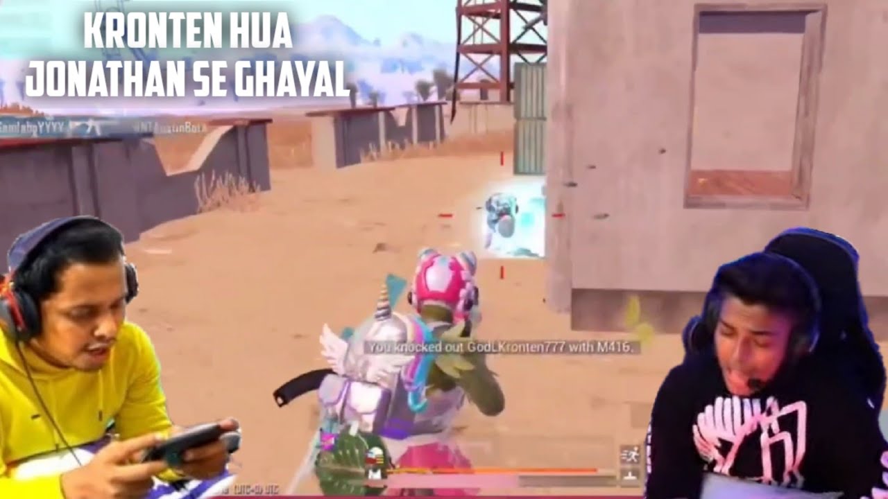 When Jonathan 1v3 His owner 😮 Kronten hua ghayal - YouTube