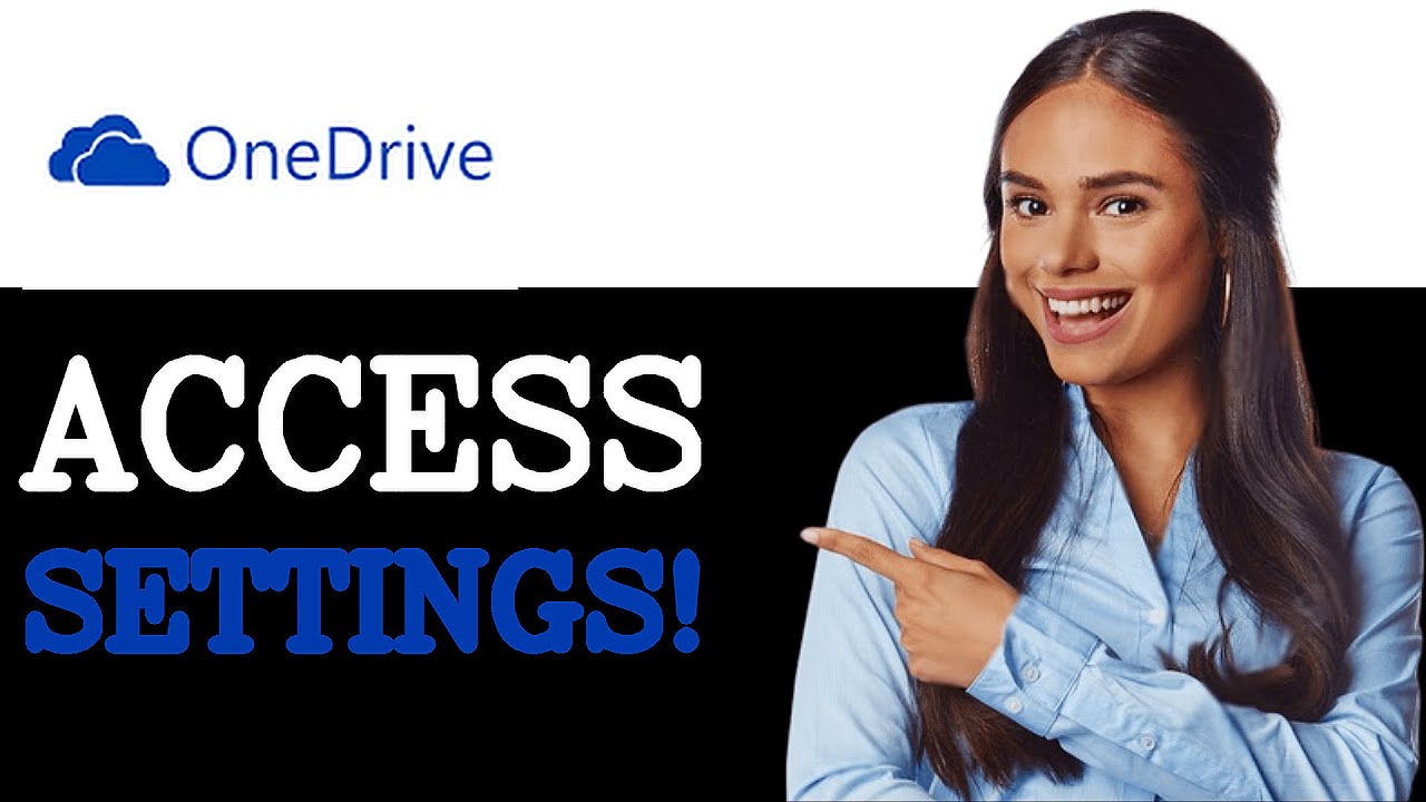 How To Get To One Drive Settings (2025) - YouTube