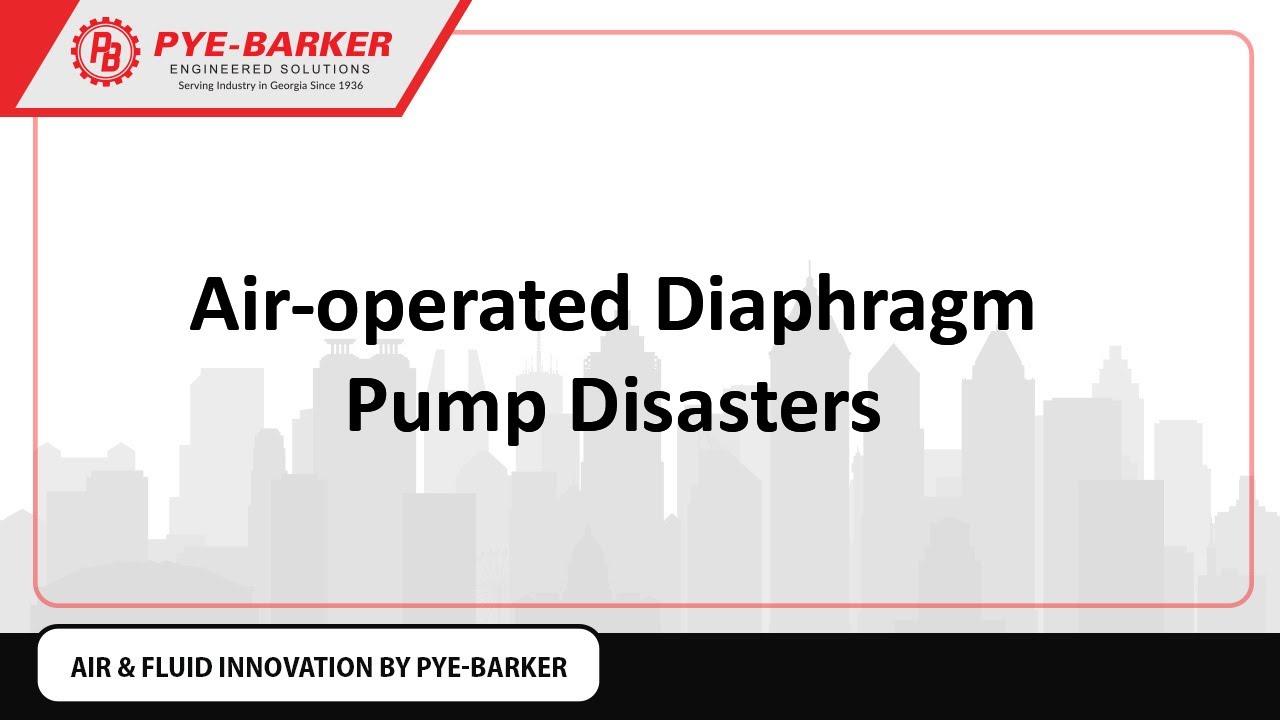 Air operated Diaphragm Pump Disasters 3 More Installation Traps and A ...
