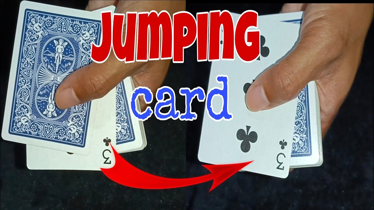 Jumping card/card trick tutorial/ECO Tv - YouTube