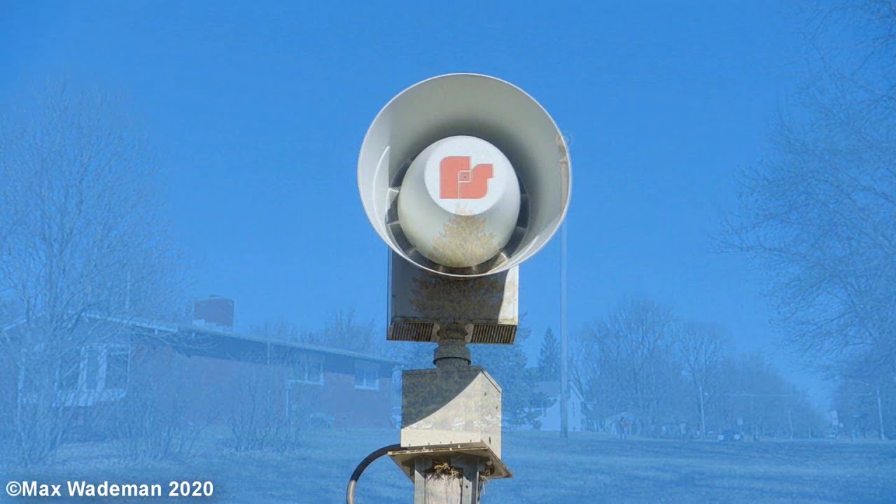 Federal Signal 2001-130 | Alert | Ame, IA | 3/4/20 - YouTube
